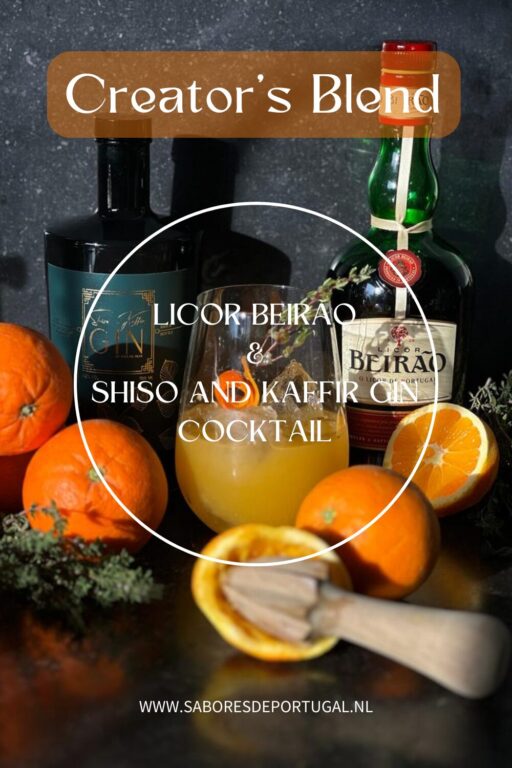 Licor Beirão & Shiso and Kaffir Gin cocktail - Creator's Blend ...
